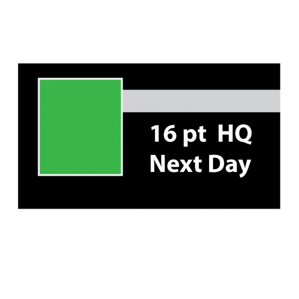 Get 16 pt HQ Business Cards Next Day print - Order Now!