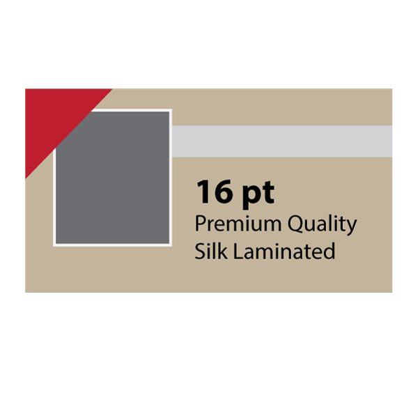 16 pt Premium Silk Business Card