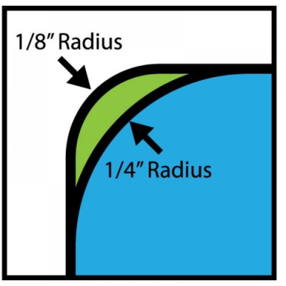 Rounded CornersPrint Finishing Options | Print Texan